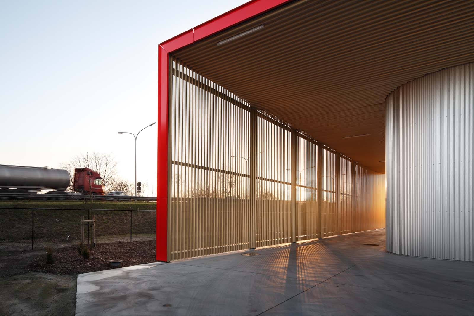 Fire Station Puurs by Compagnie—O architects